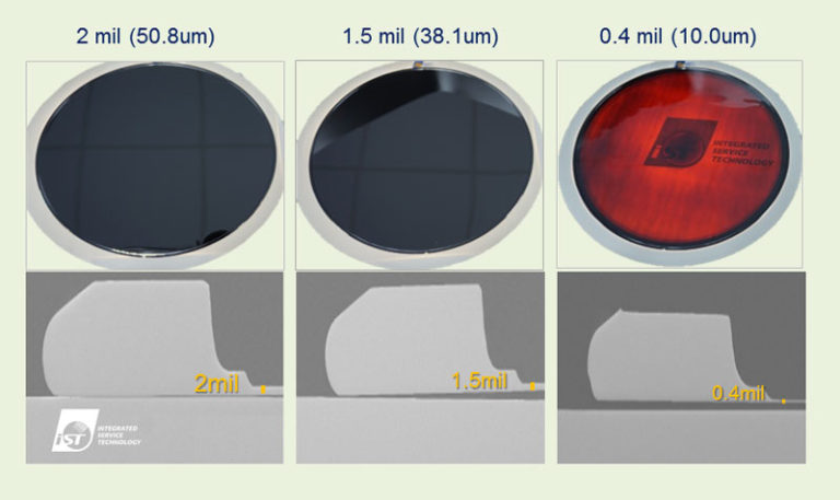 Wafer Ultra Thinning-New Challenge in 1.5 Mil Taiko Wafer with High ...