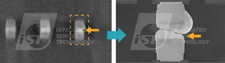 Advanced packaging joint defect how to find after failing the board ...