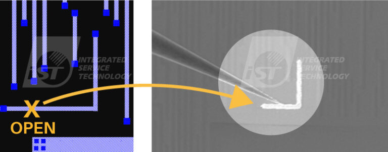 Nano-probing │precise positioning for defect detection -iST